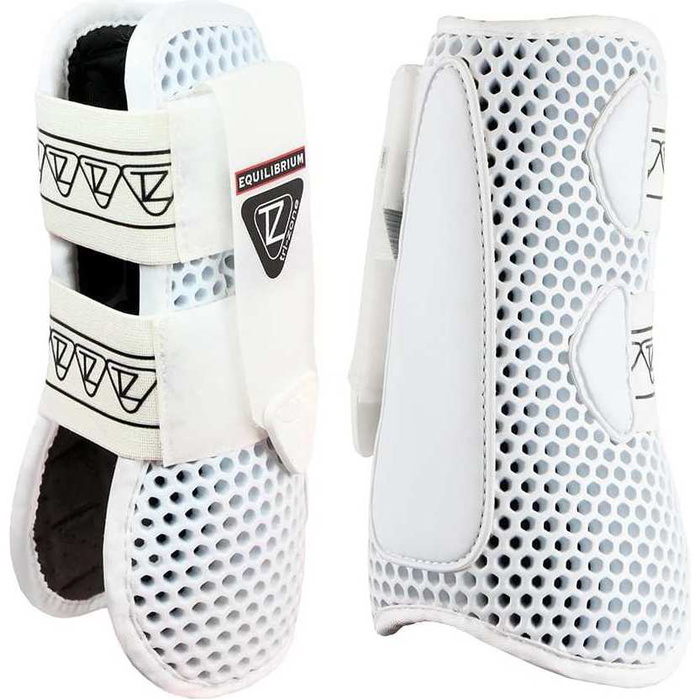 Equilibrium Tri-Zone Open Fronted Tendon Boots EQB13 - White - Horse ...
