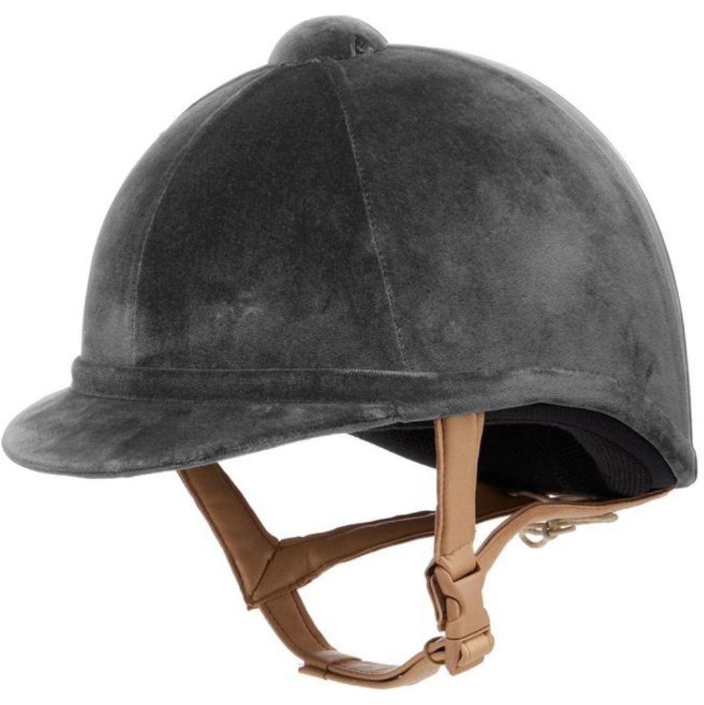 2025 Charles Owen Fian Hat GYDFH - Elephant Grey Dun - Womens - Safety ...