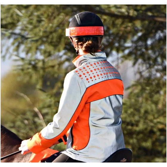 Equisafety Reflective Hi-Vis Riding Hat Band HBRO - CHQUILTG - Womens ...