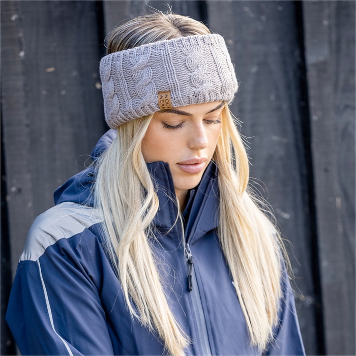 2025 Woof Wear Cable Headband WA0050-STON - Stone - Womens - Equestrian ...