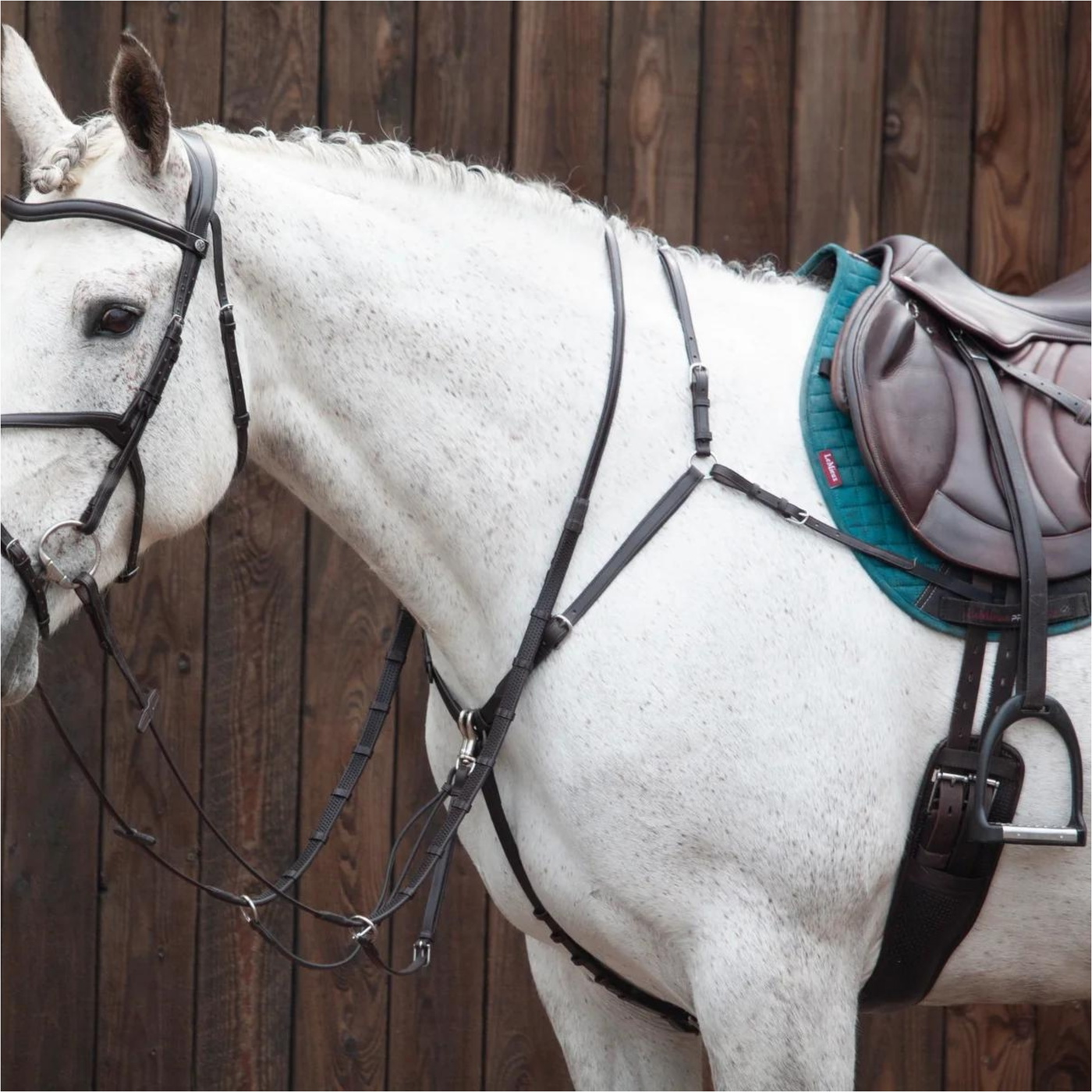 Henry James Classic Adjustable Bridge Breastplate BP-1 - BLACK - Horse ...