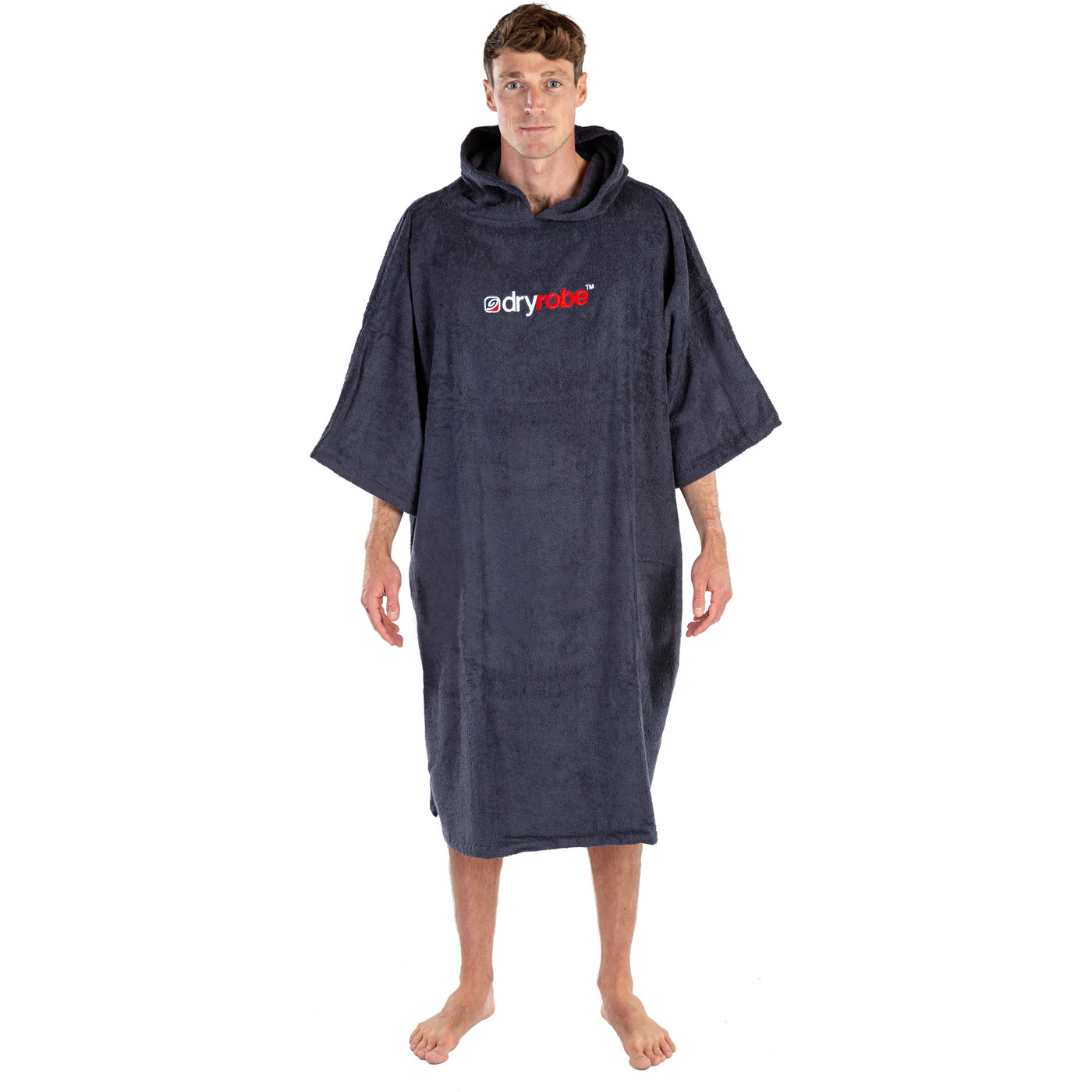 2022 Dryrobe Organic Cotton Towel Dryrobe SSOCTN - Navy Blue - Womens ...