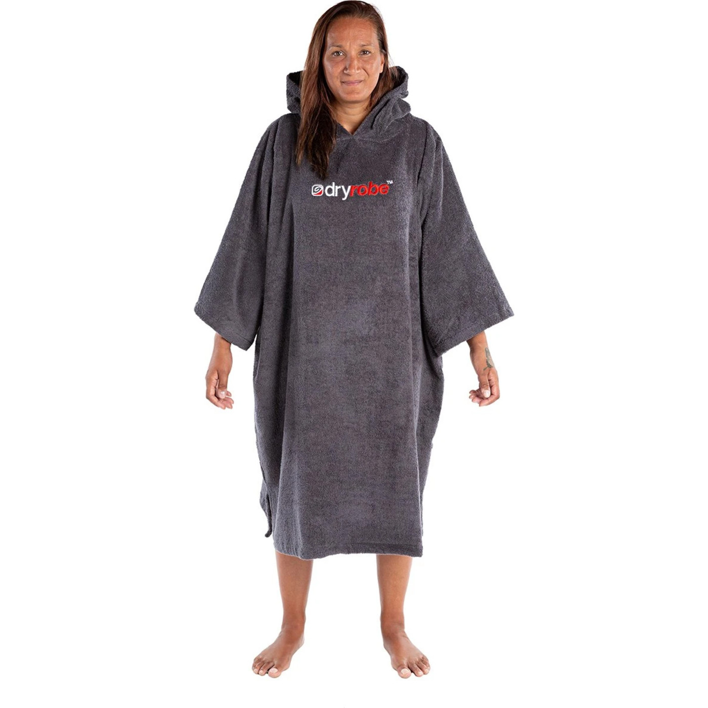 2022 Dryrobe Organic Cotton Towel Dryrobe SSOCTSG - Slate Grey - Womens ...