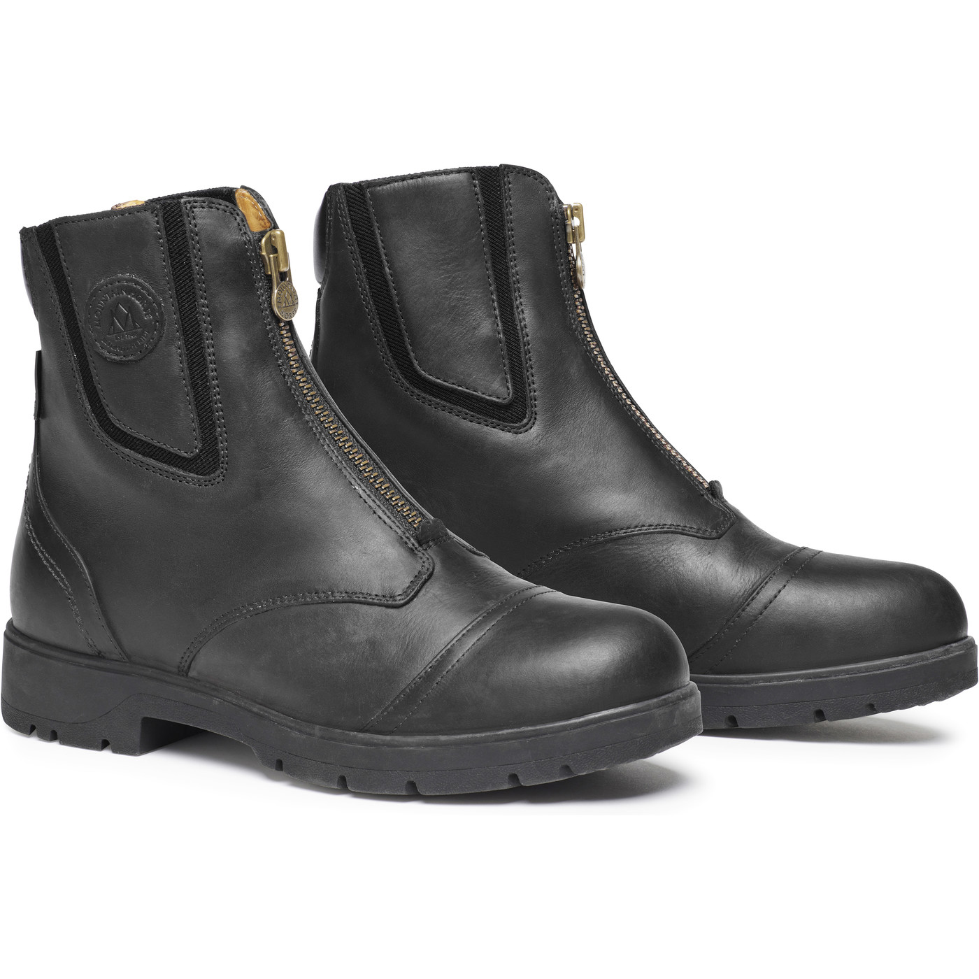 Mountain Horse Womens Wild River Zipped Paddock Boots - Black ...