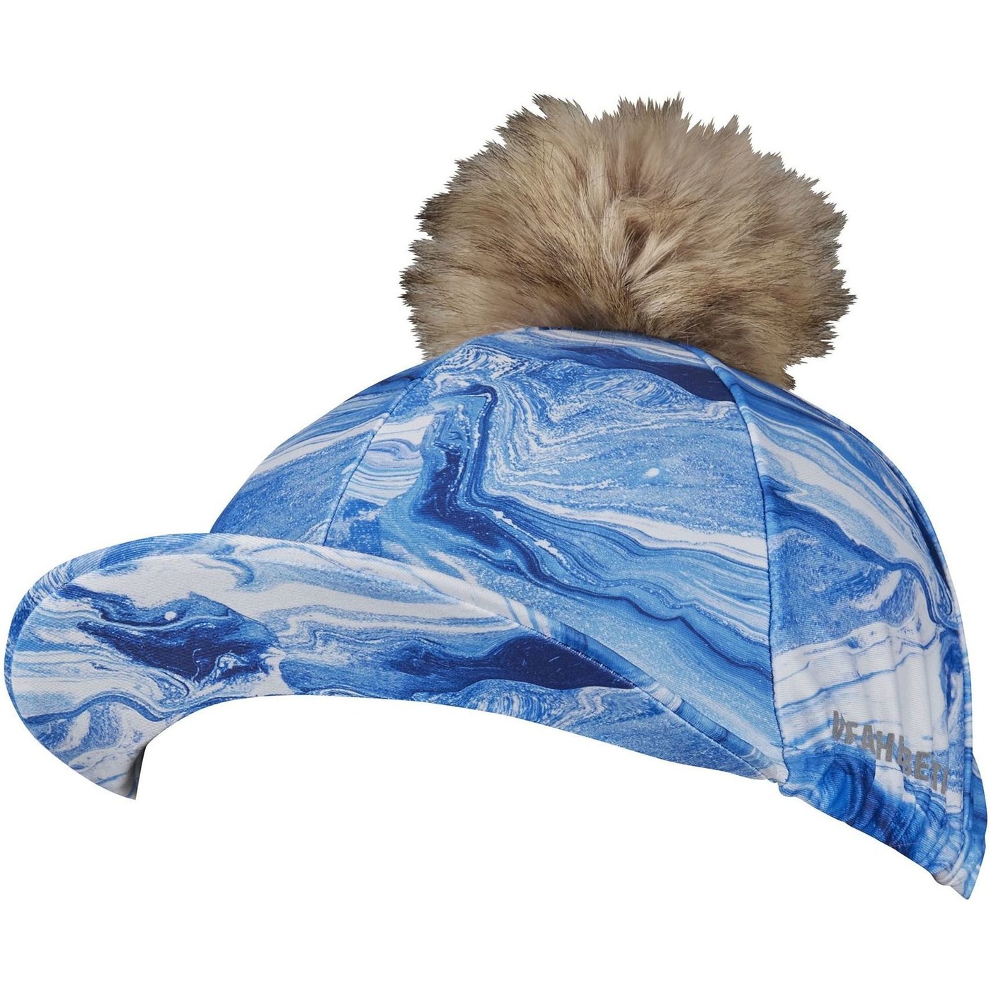 2022 Weatherbeeta Marble Hat Silk 1009482 - Blue Swirl - Womens ...
