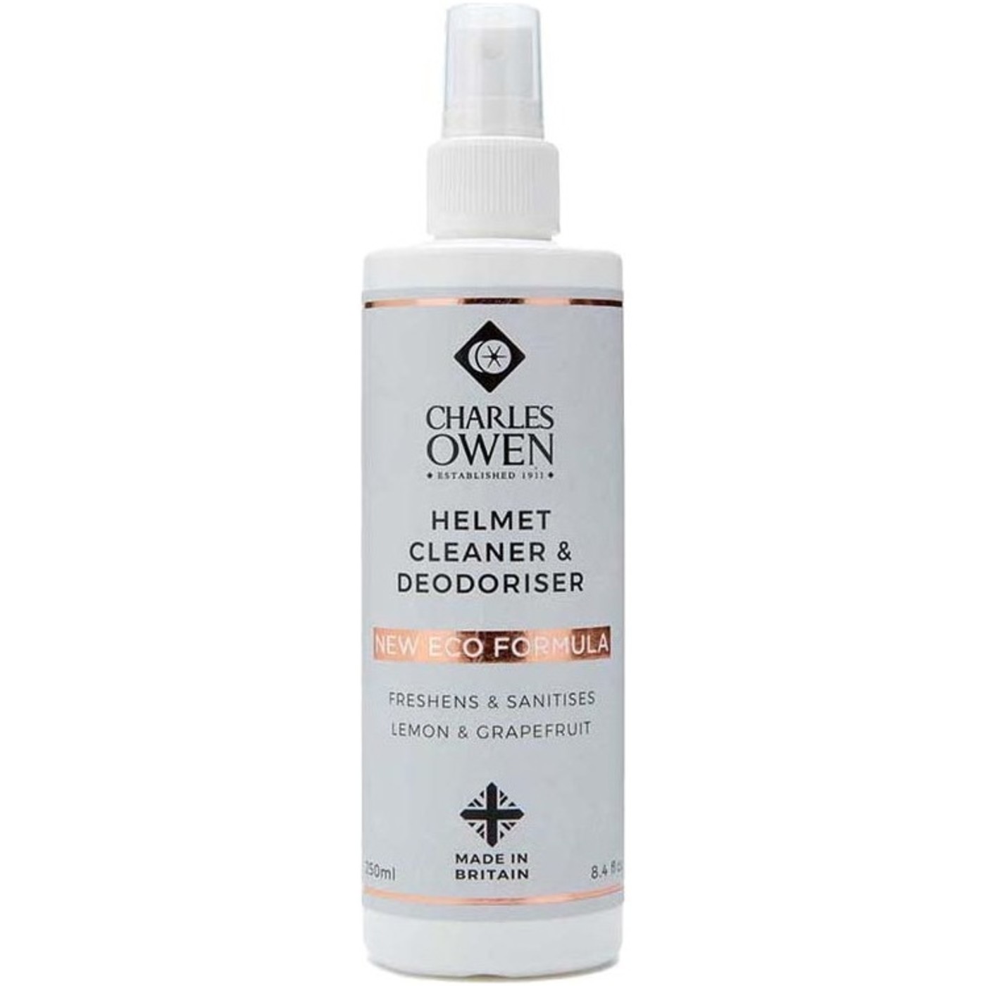 Charles Owen Helmet Cleaner & Deodoriser 100ml HC SINGLE 100 - Womens ...