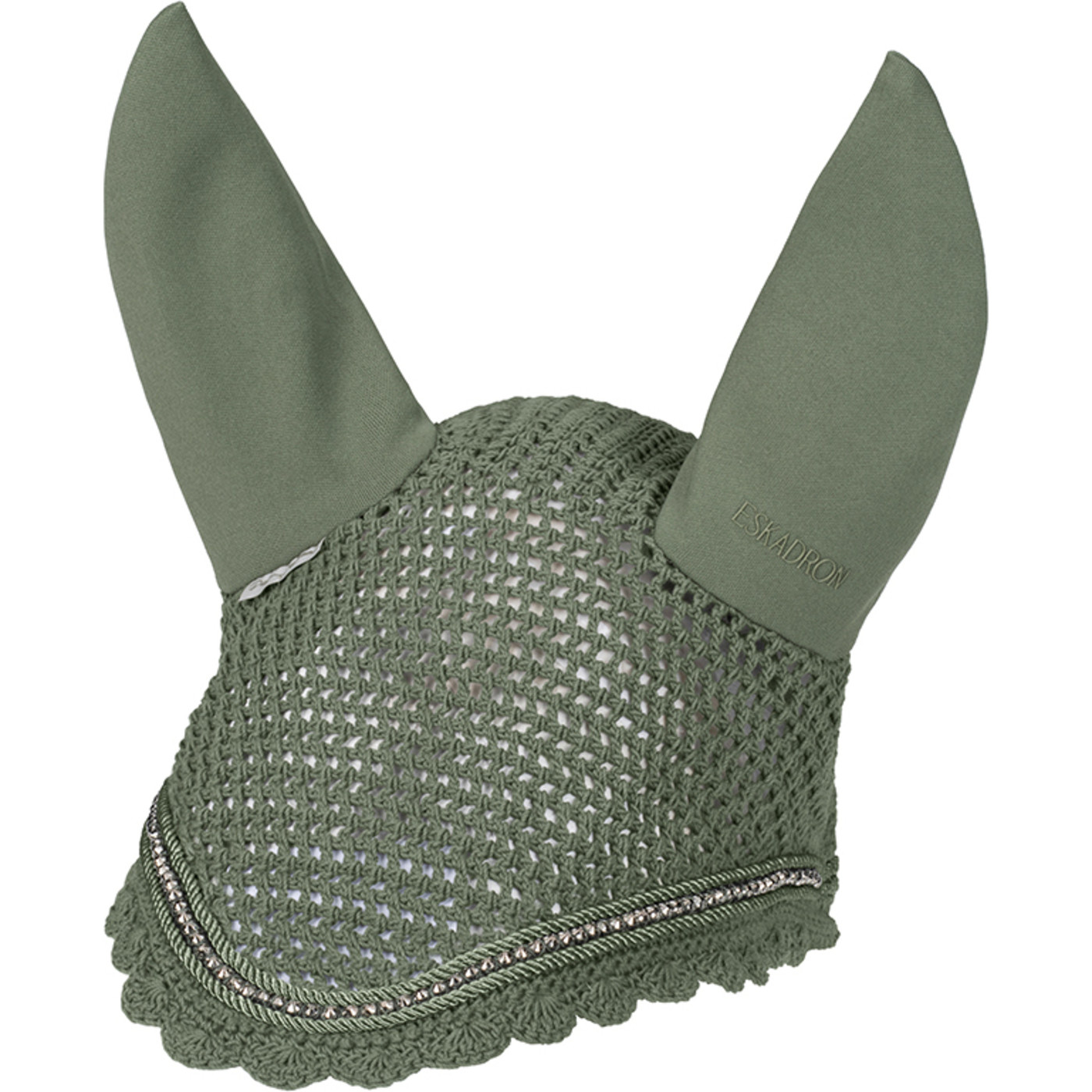 2022 Eskadron Crystal Fly Hood 341538 385 150 - Ash Green - Horse ...