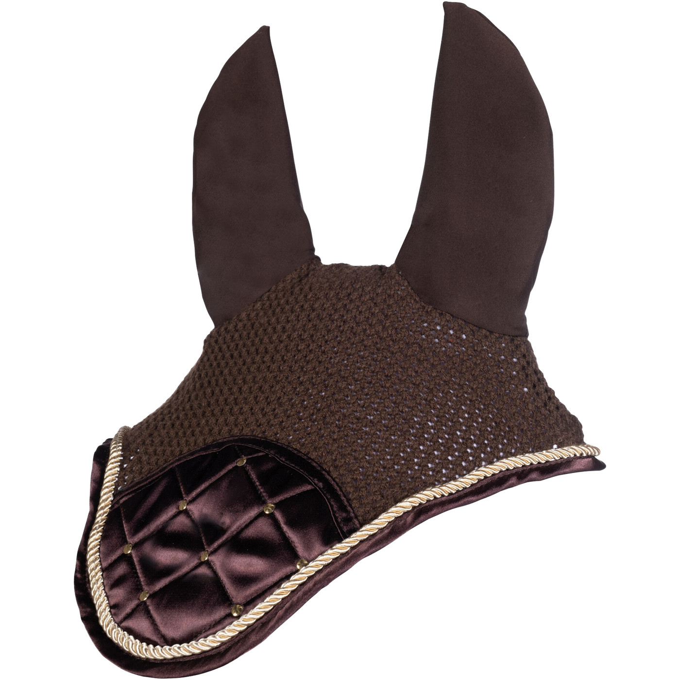 2022 HKM Basil Ear Bonnet 13541 - Dark Brown - Horse - Saddlery ...