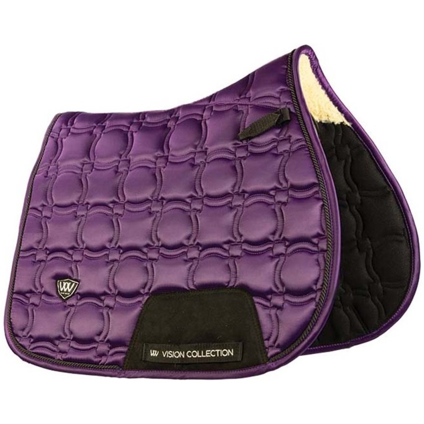 Woof Wear Vision GP Saddle Pad WS0009 - Damsen Purple - Horse - Numnahs ...