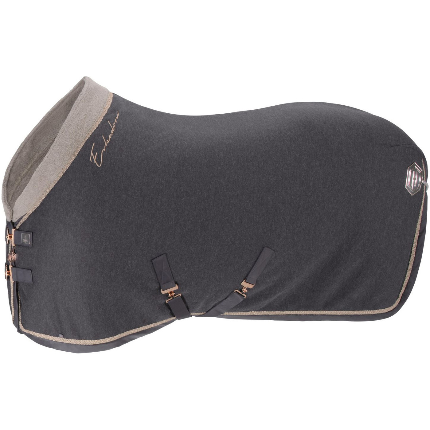 2023 Eskadron Heritage Acrylic Quilted Sweat Rug 123256217 - Basalt ...