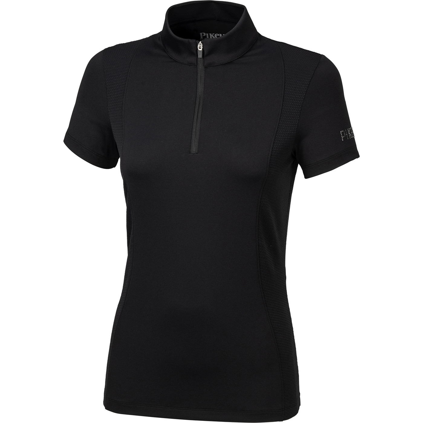 2023 Pikeur Brinja Polo Top 320100 2041 - Black - Womens - Equestrian ...