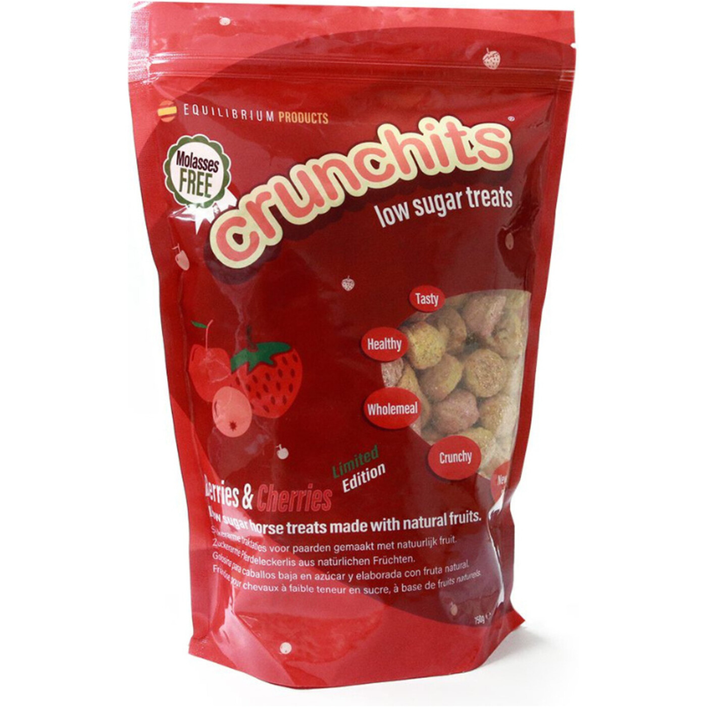 2024 Equilibrium Crunchits Berries & Cherries 750g EQB0143 - Red ...