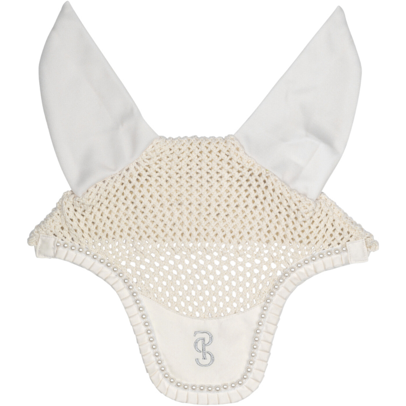 2024 PS of Sweden Ruffle Pearl Fly Hat 1120-032 - Off White - Horse ...