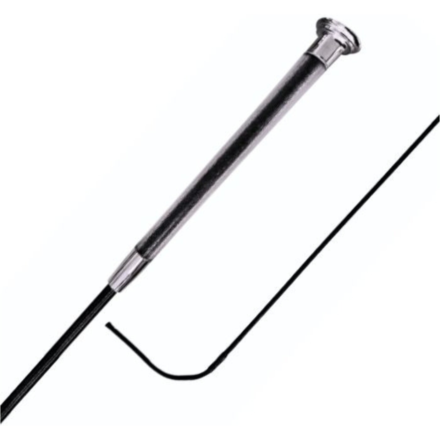 2024 Woof Wear Gel Dressage Whip WH0027-BKBK-100 - Black - Horse ...