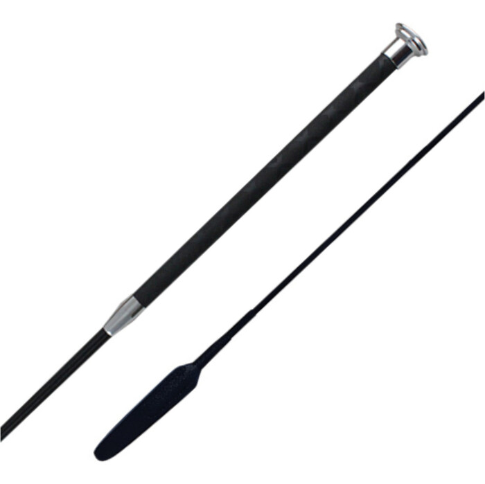 2025 Woof Wear Harmony Leather Dressage Whip WH0028-BKSI - Black Silver ...