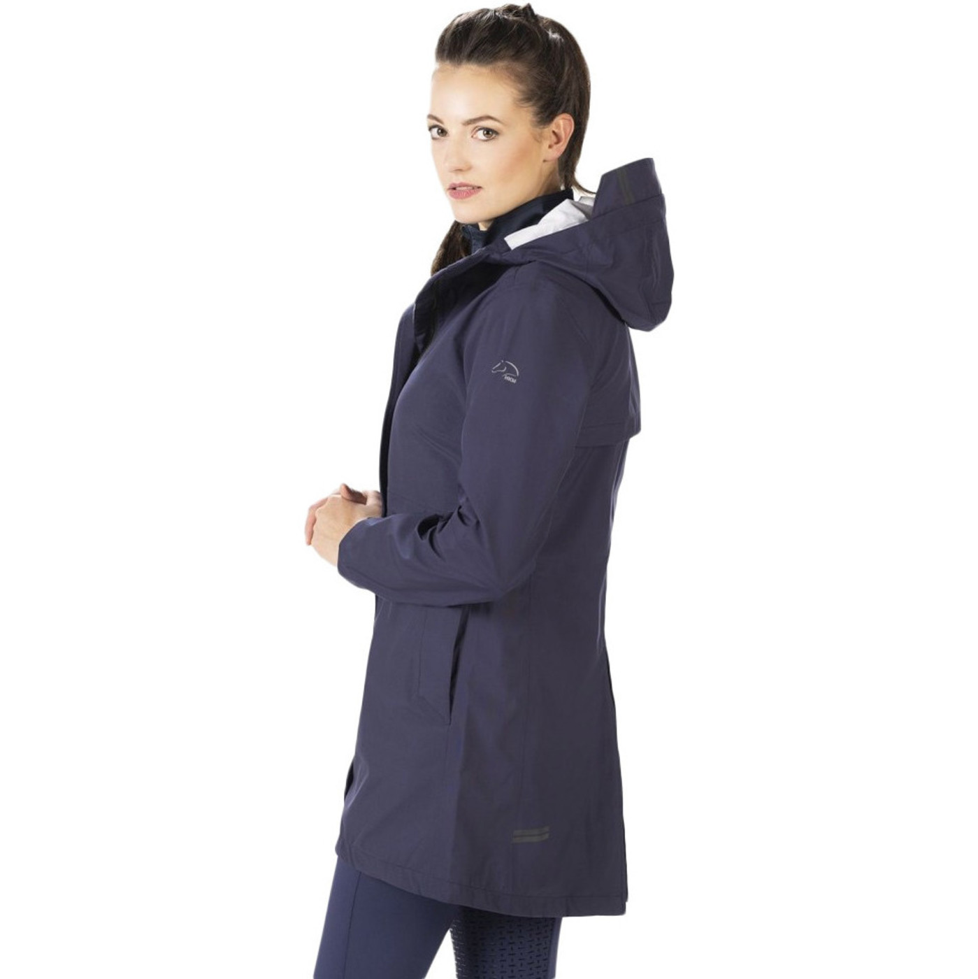 2022 HKM Womens Weatherproof Rain Coat 13219 - Deep Blue - Womens ...