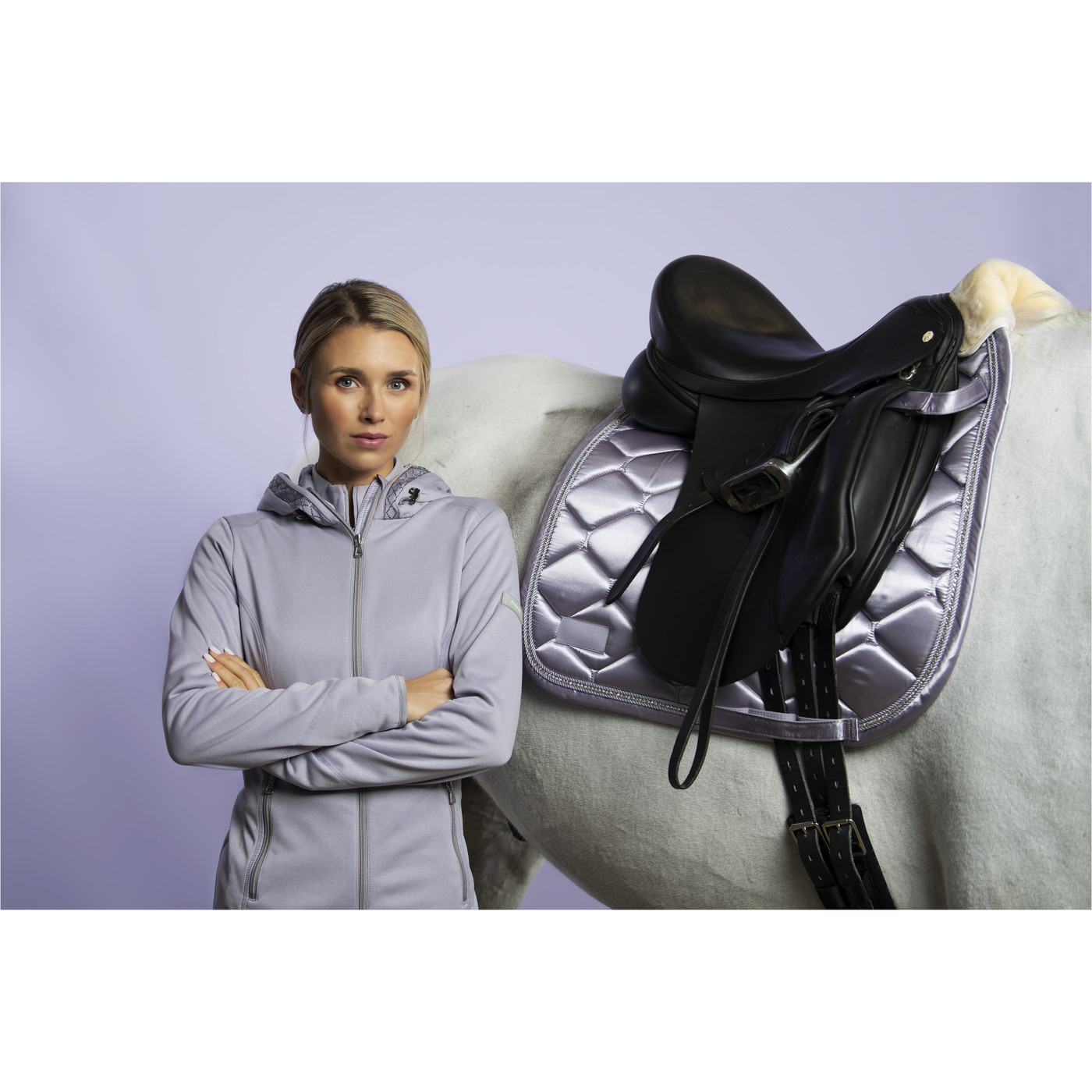 2022 Eskadron Satin Crystal Saddle Cloth 218072 515 060 - Fossil ...