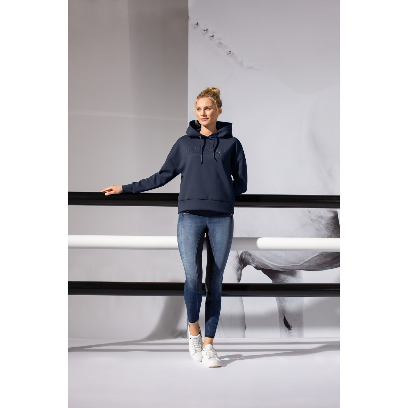 2022 Pikeur Womens Mie Hoodie 228600 214 390 - Night Sky - Womens ...