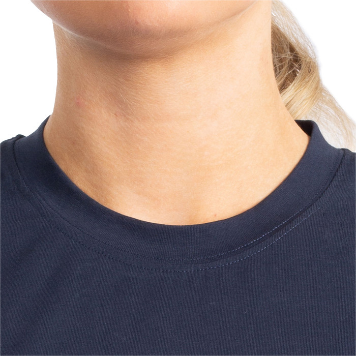 2022 PS Of Sweden Signe Cottton Tee 2231-038 - Navy - 2231-038-591 ...