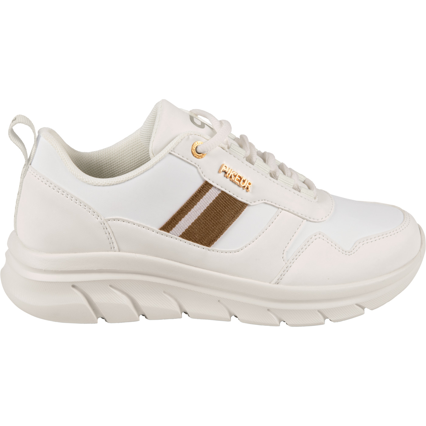 2023 Pikeur Womens Vika Trainers 382400 805 - White - Womens - Footwear ...