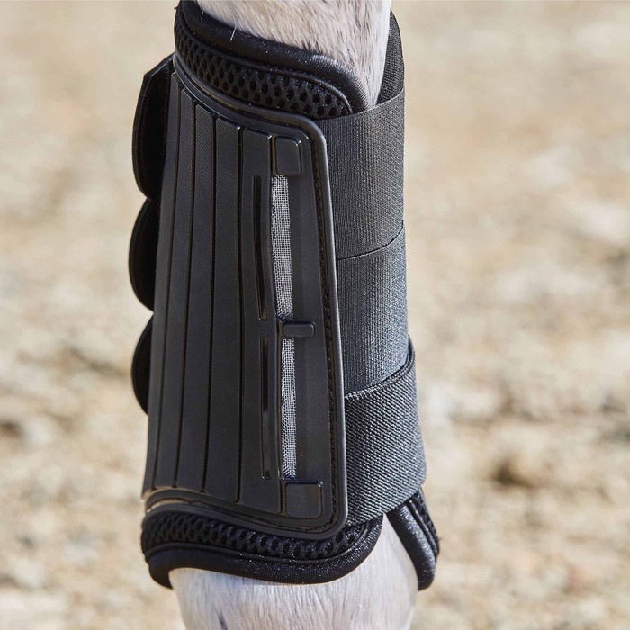 2023 Weatherbeeta Eventing Front Boots 8076 - Black - Horse - Horse ...