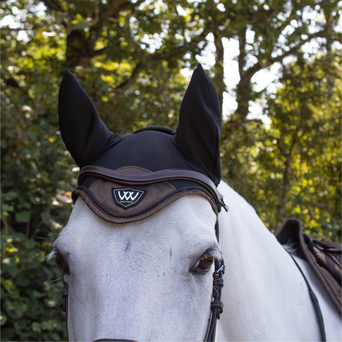 2023 Woof Wear Vision Fly Veil WS0012 - Mocha - Horse - Saddlery ...