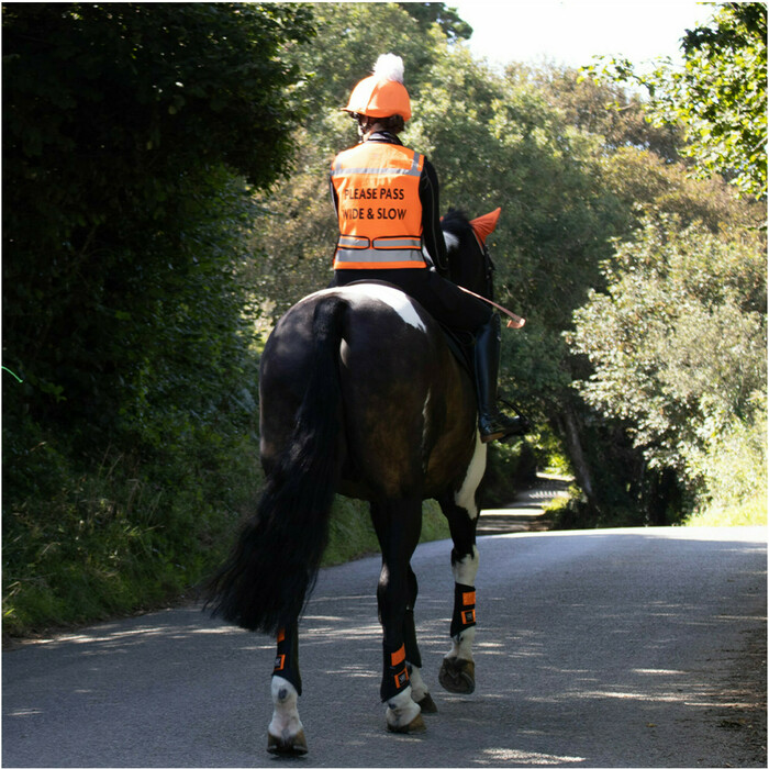Woof Wear Hi Vis Riding Vest VZ - Hi Viz Orange - Womens - Safety ...