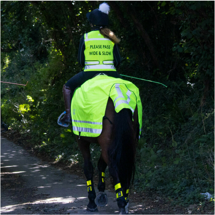 Woof Wear Hi Vis Riding Vest VZ - Hi Viz Yellow - Womens - Safety ...