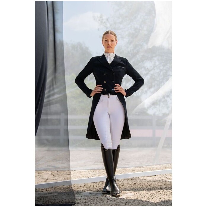 2024 Pikeur Womens Octavia Dressage Tailcoat 154800 - Night Blue ...