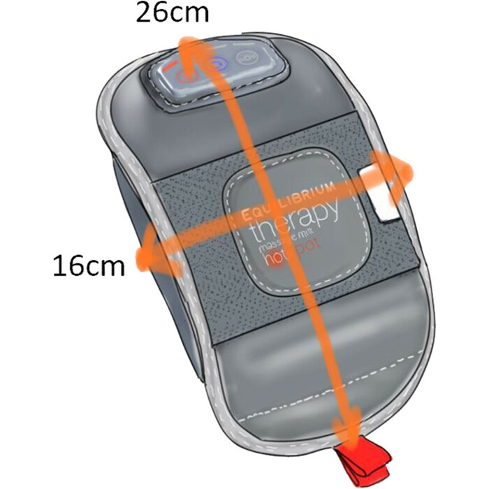 2022 Equilibrium Massage Pad & Massage Hotspot Mitt Bundle 8117 - Grey ...