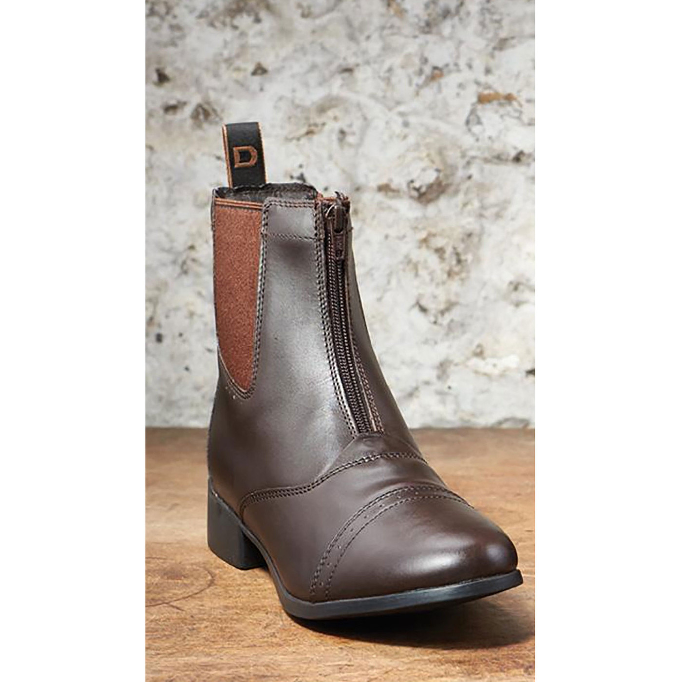 Dublin Elevation Zip Paddock Boots II - Brown | The Drillshed