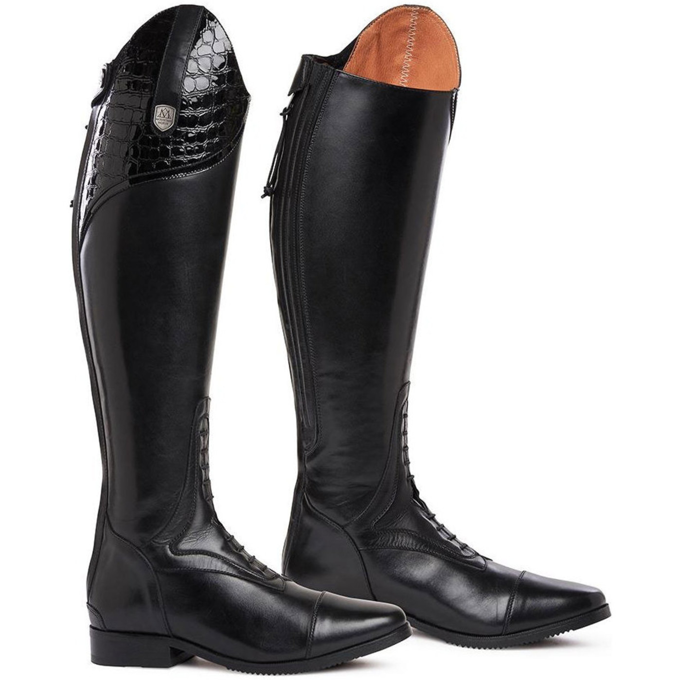 Mountain Horse Womens Sovereign LUX Tall Riding Boots - Black II ...