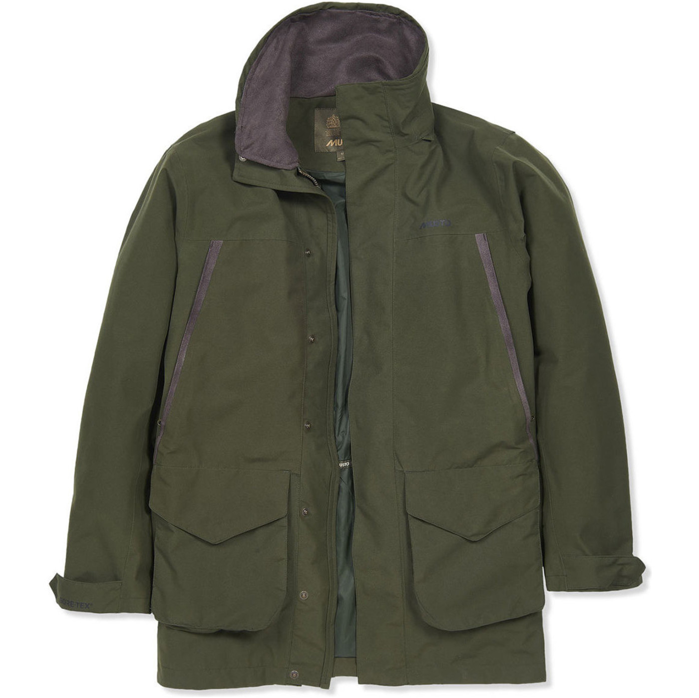 Musto Highland Gore-Tex Ultra Lite Jacket - Dark Moss | The Drillshed