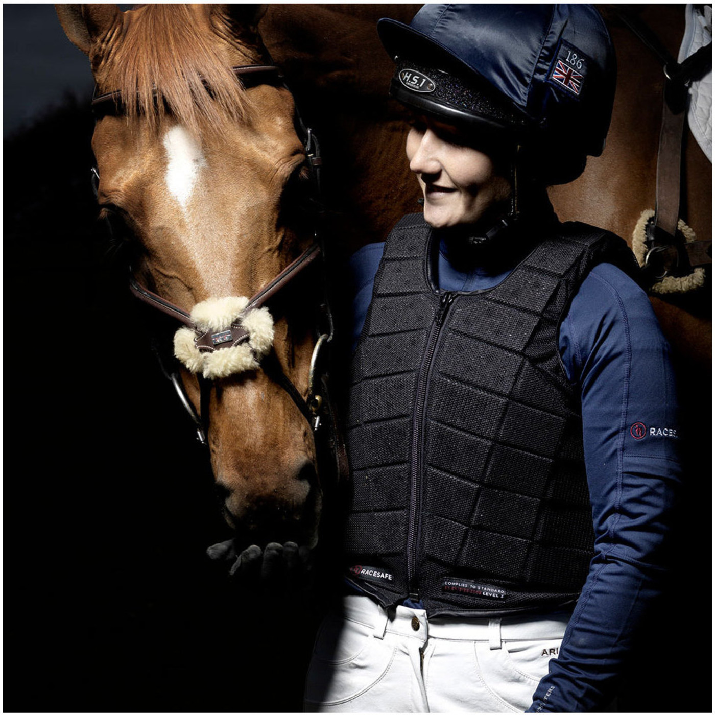 Racesafe Provent 3 0 Body Protection Black - RACESAFE - Womens - Safety ...