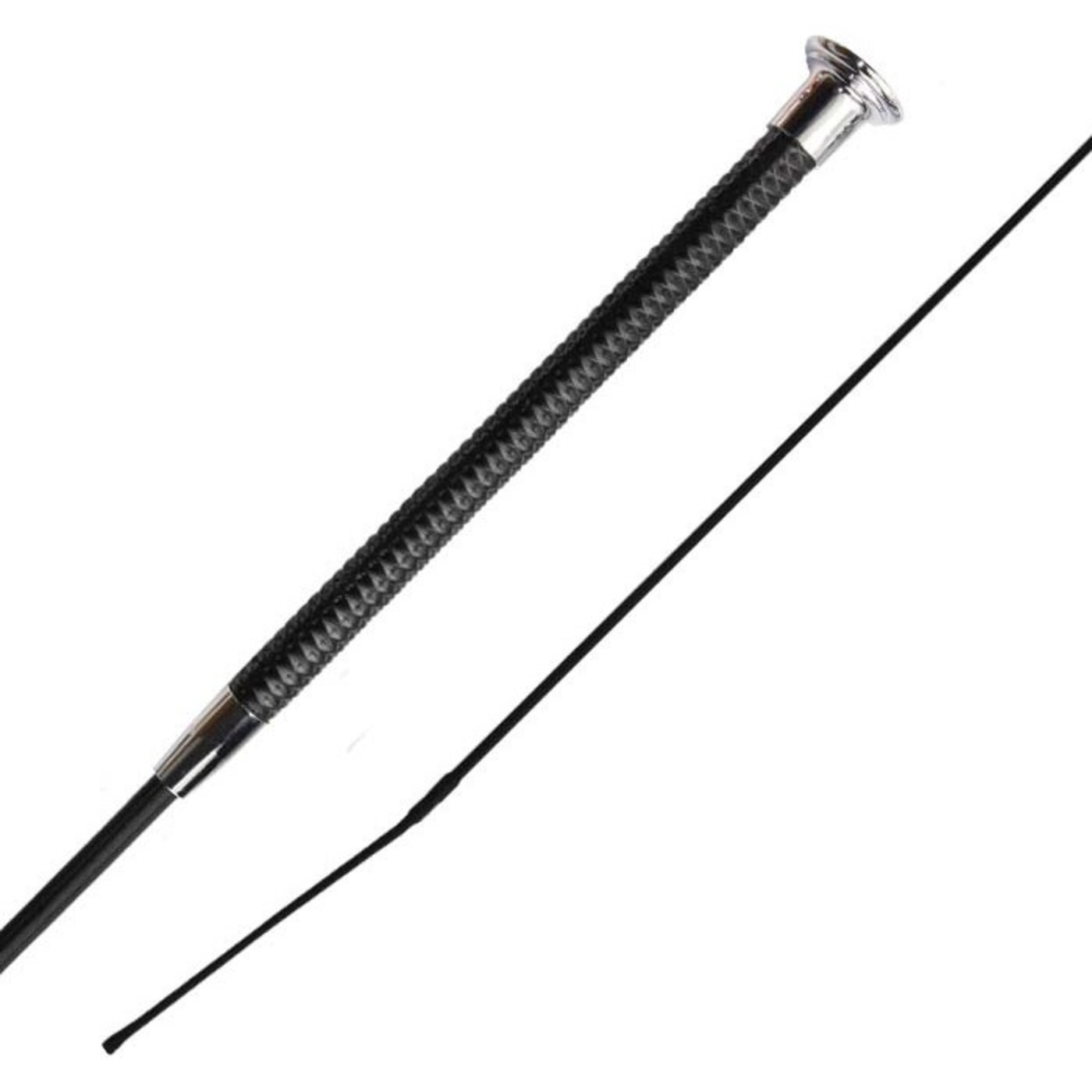 2023 Woof Wear Diamond 100cm Dressage Whip WH0015-BKSI-100 - Black ...