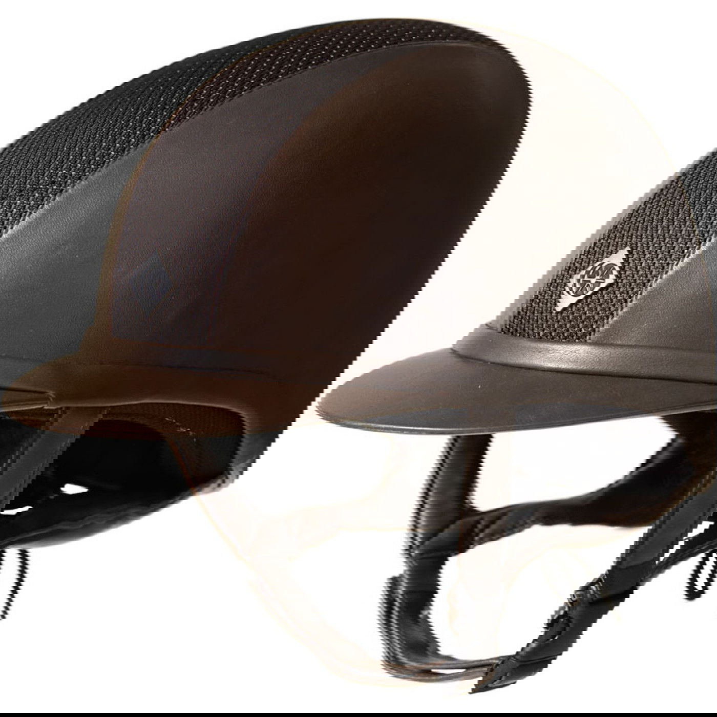 Charles Owen AYR8 Plus Limited Edition Leather Look Helmet - Brown ...