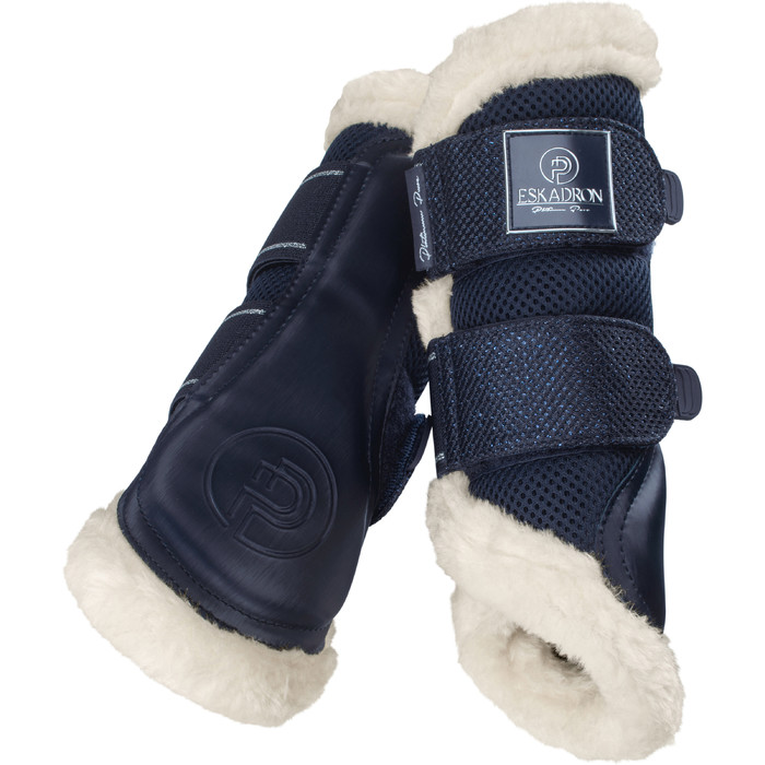 2023 Eskadron Mesh Evo-Wool Tendon Boots 555131 663 380 Navy - Horse ...