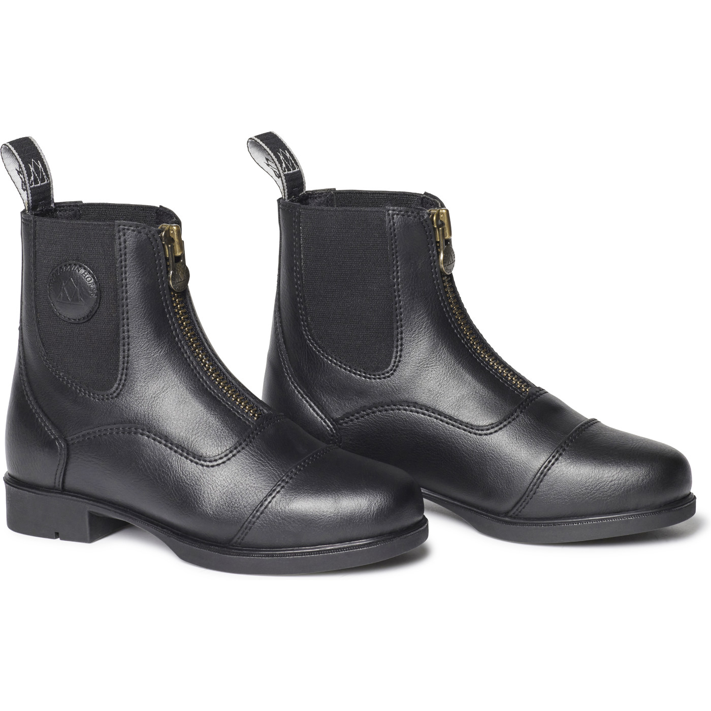 Mountain Horse Junior Veganza Paddock Boots 0221101 - Black - Childrens ...