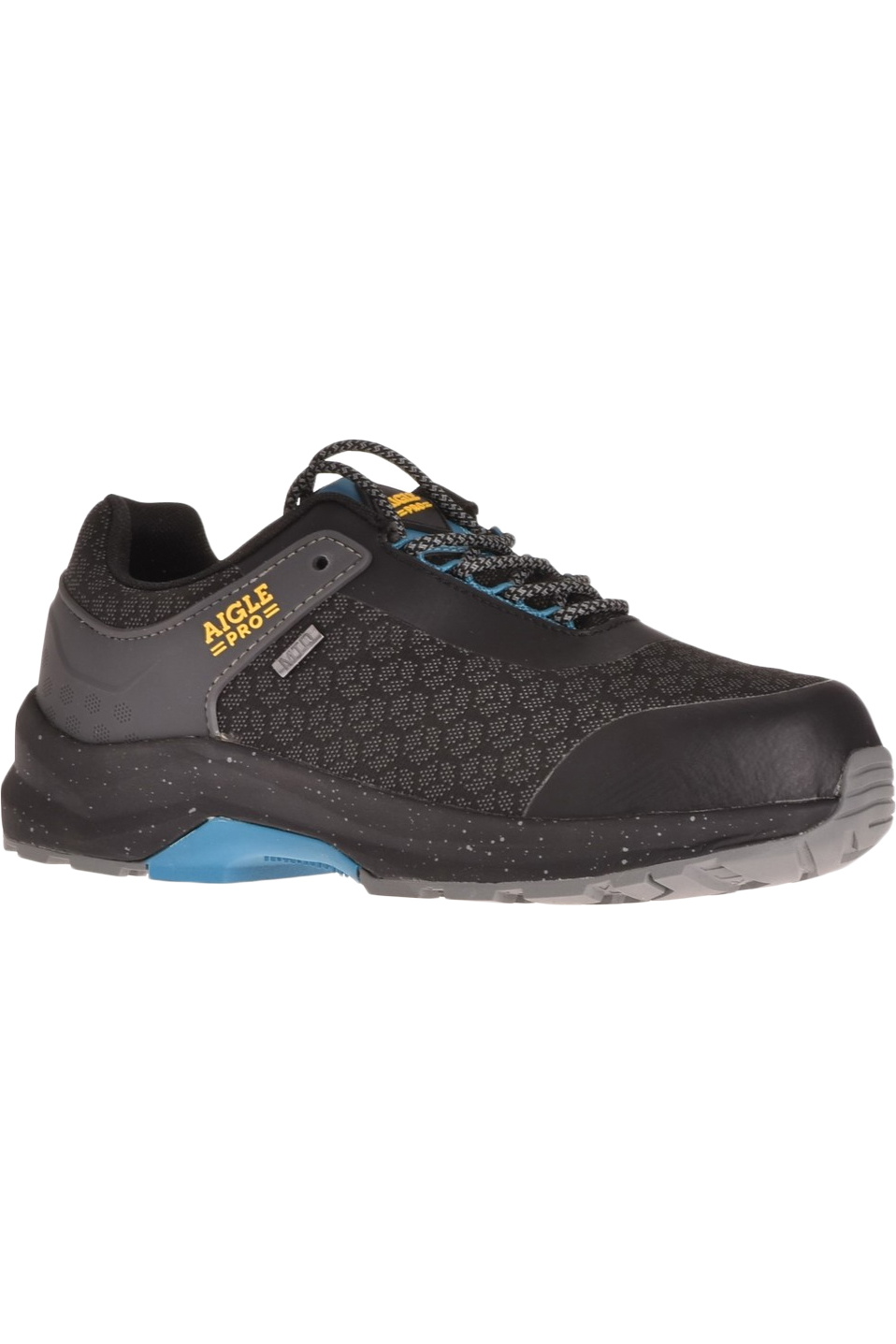 Aigle Mens Ixane MTD S3 Walking Shoe T38236 - Black - Mens - Footwear ...