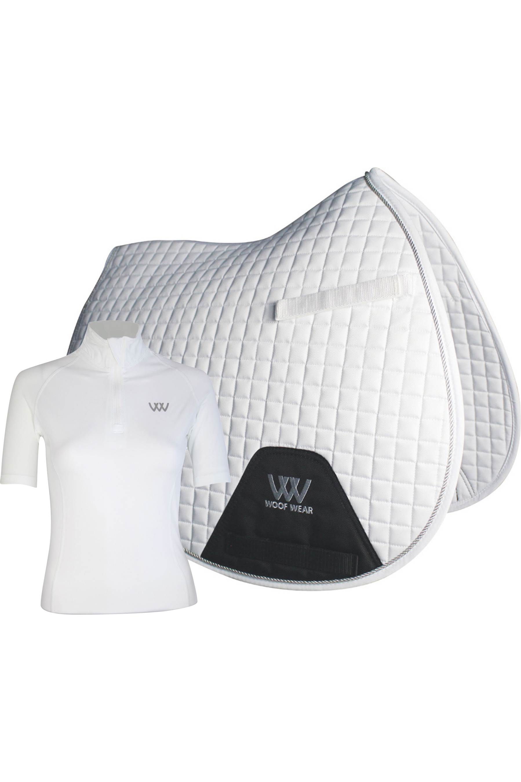 Woof Wear Full Size GP Saddle Cloth & Womens Short Sleeve Performance ...