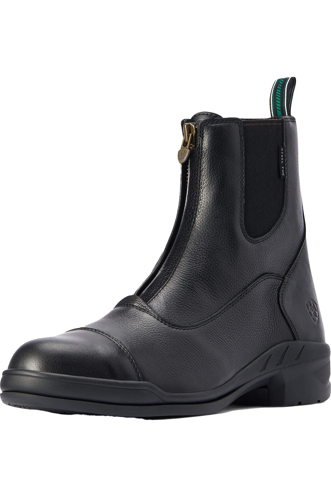Ariat Mens Heritage IV Zip Steel Toe Short Paddock Boot 10042547 ...