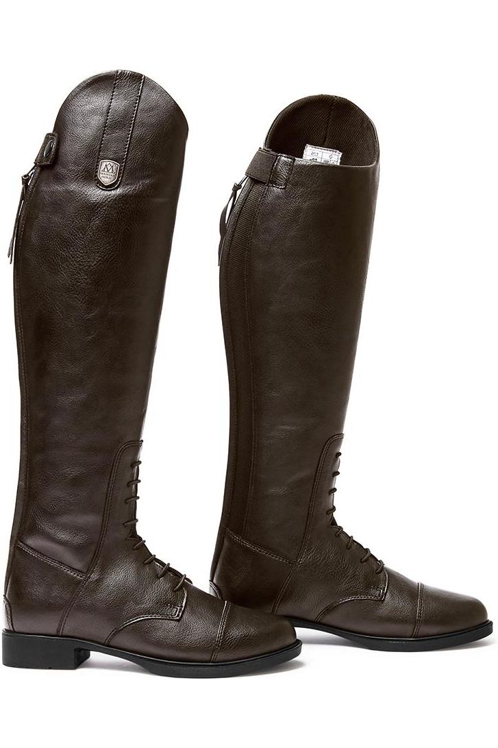 Mountain Horse Junior Veganza Long Riding Boots 02199030 - Brown ...