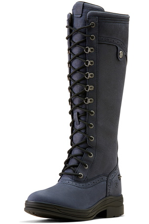 Ariat Womens Wythburn Tall Waterproof Riding Boots 10050865 - Navy ...