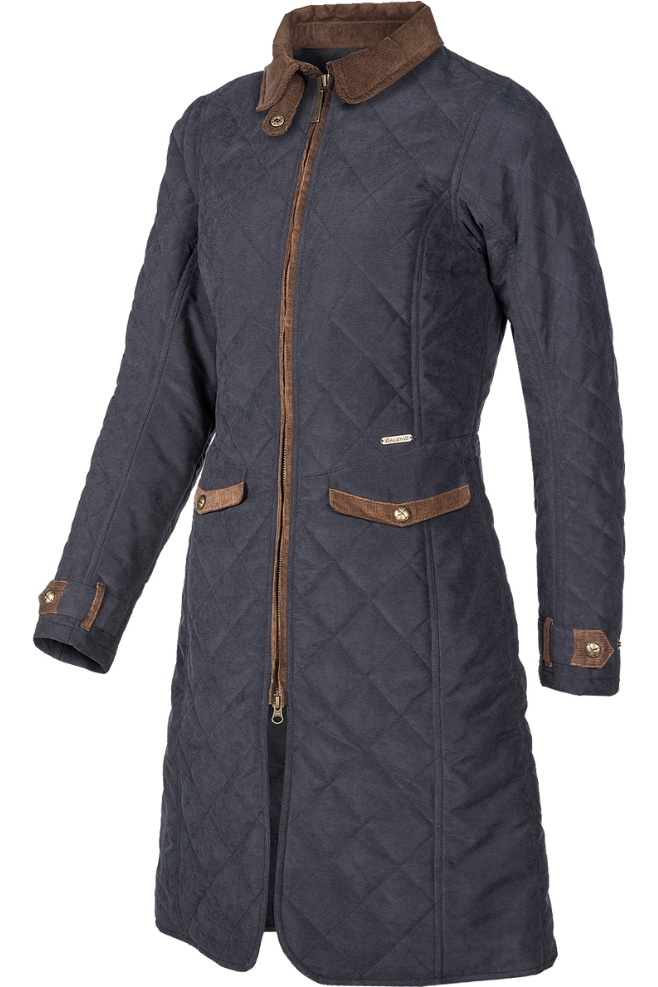 Baleno Audrey Fashionable Quilted Coat 973BB8PPBB99 - Dark Navy ...