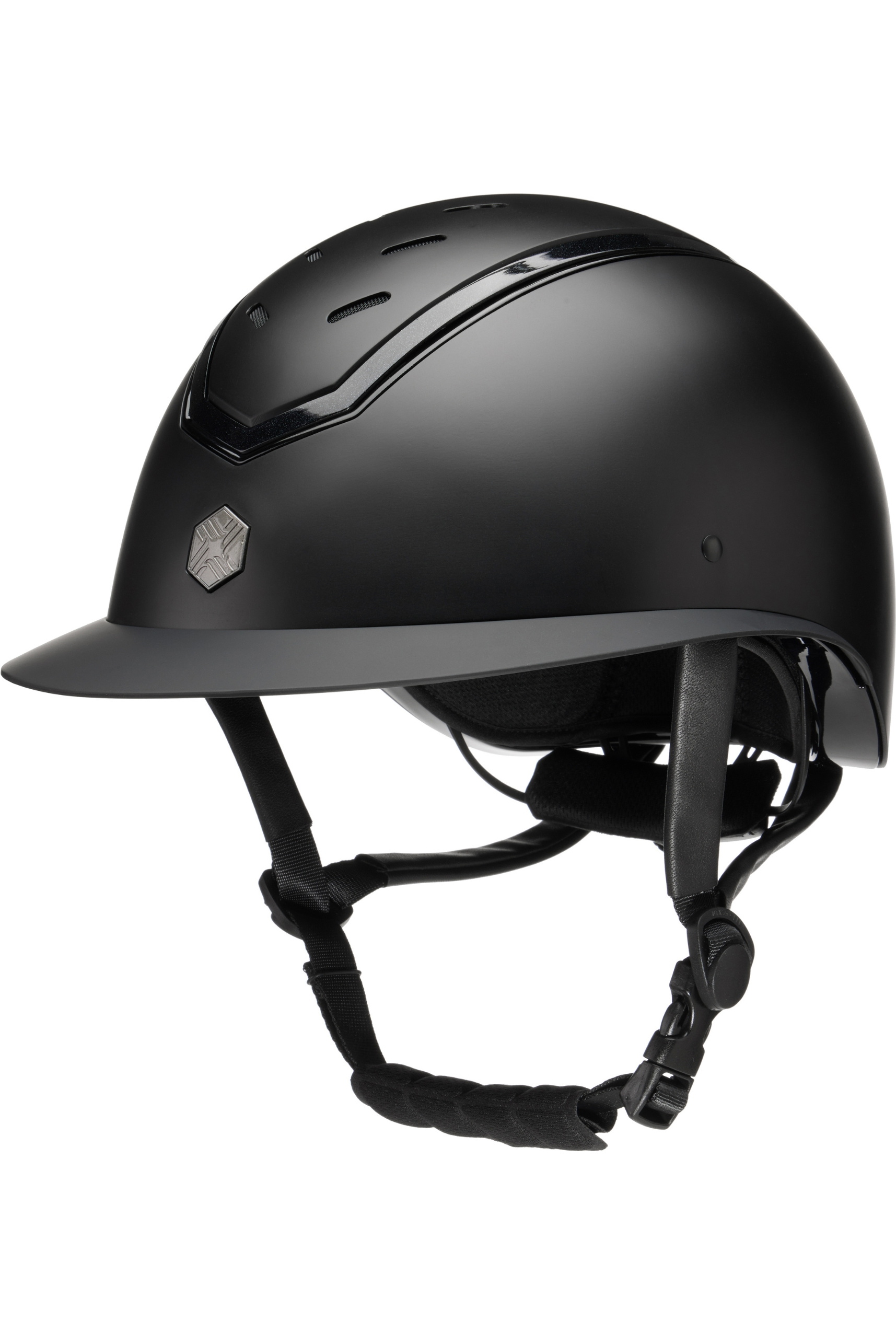 2025 Charles Owen Kylo Wide Peak Riding Helmet KYLOW - Black Matte ...