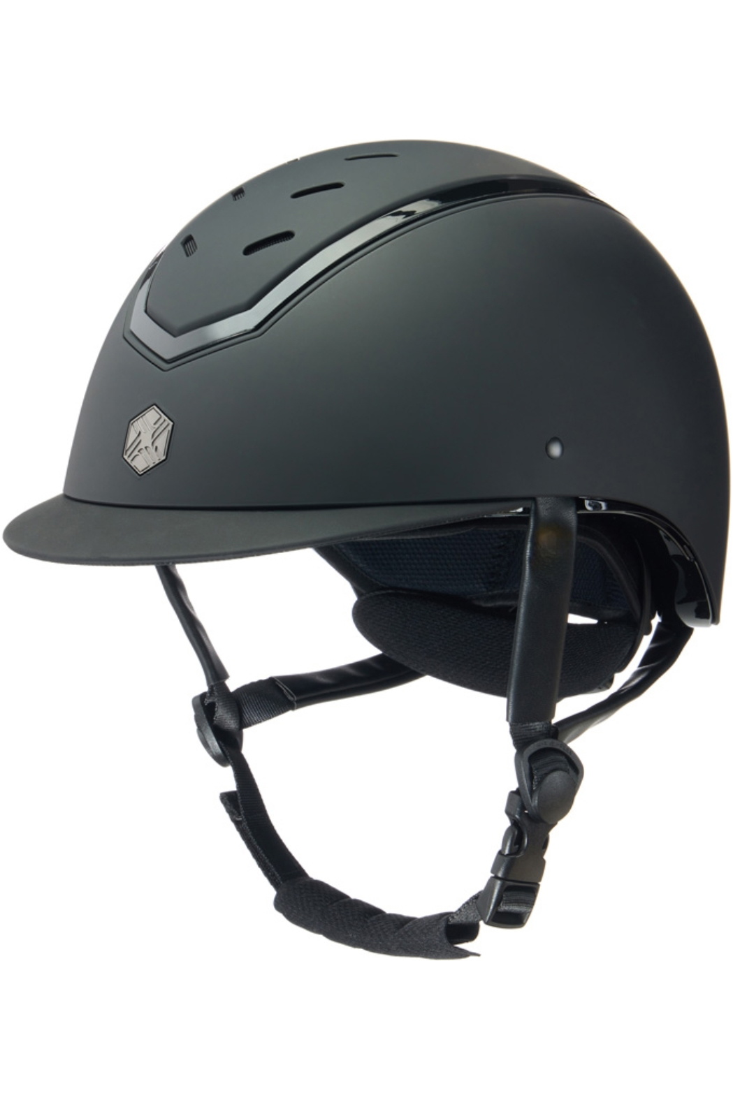 2025 Charles Owen Kylo Wide Peak Riding Helmet KYLOW - Black Matte ...