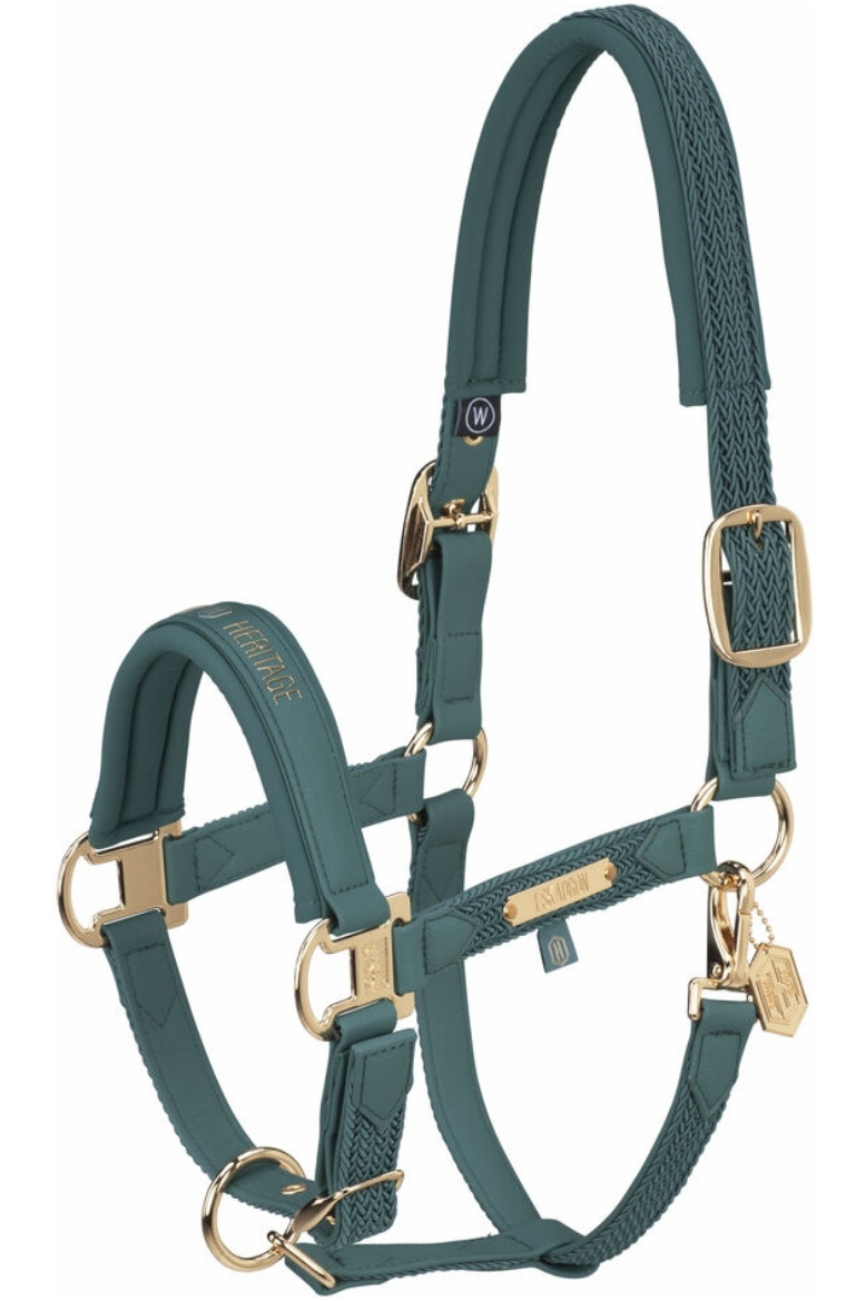 Eskadron Faux Leather Plait Double Pin Headcollar 420157 862 560 ...