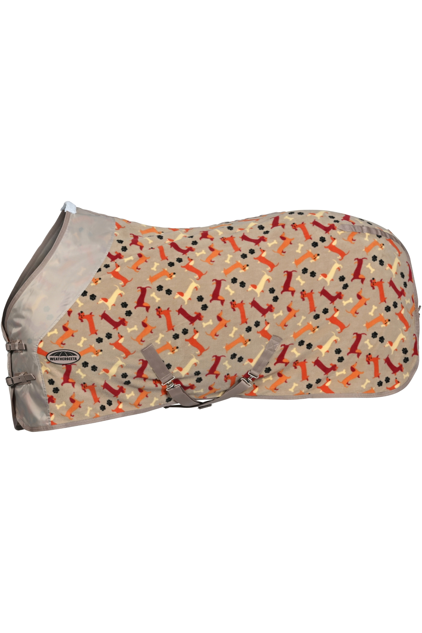 2024 Weatherbeeta Fleece Cooler Standard Neck Rug 1000441 - Dachshund ...