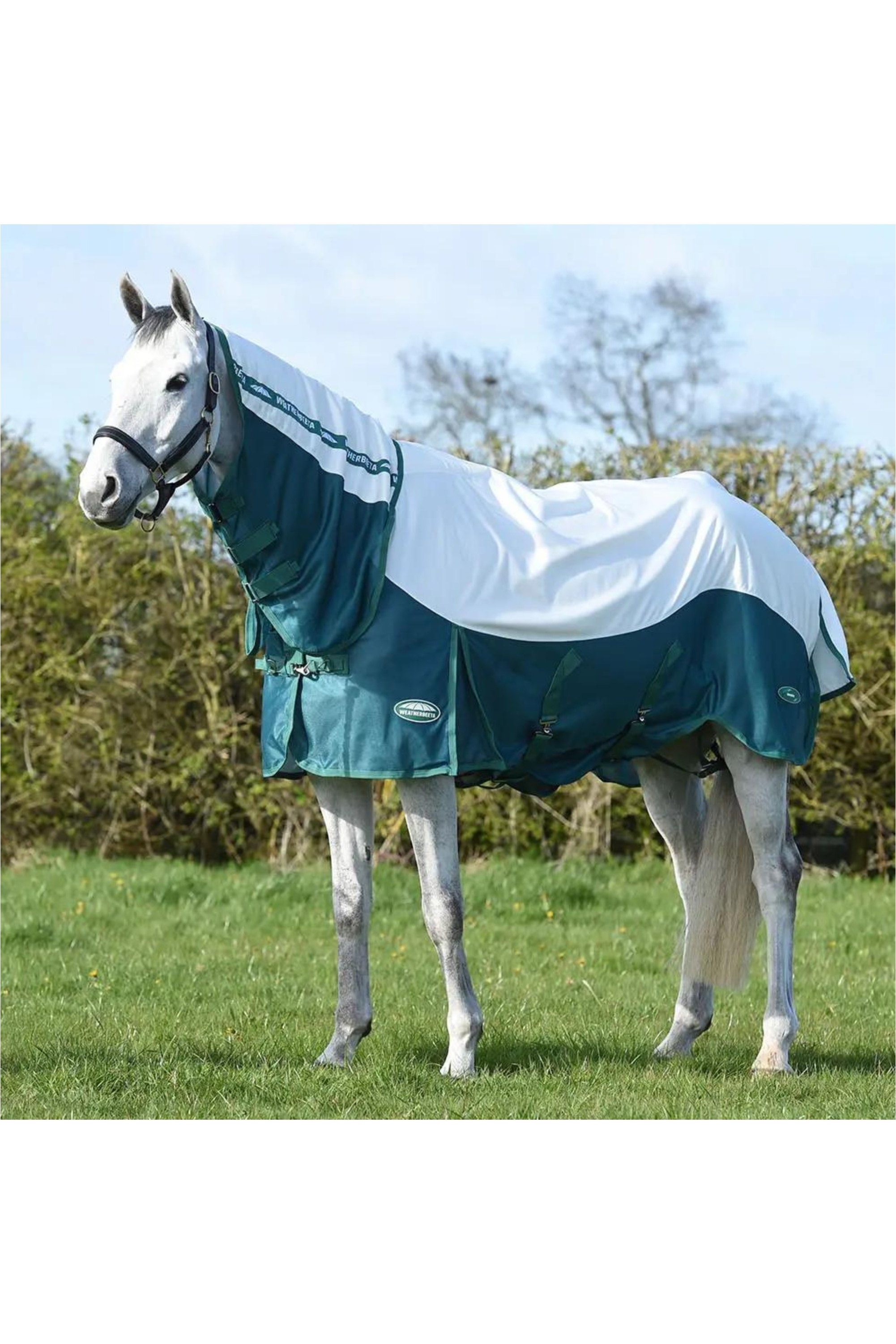 Weatherbeeta Green-Tec Airflow Mesh Combo Neck Rug 1024531 - White ...