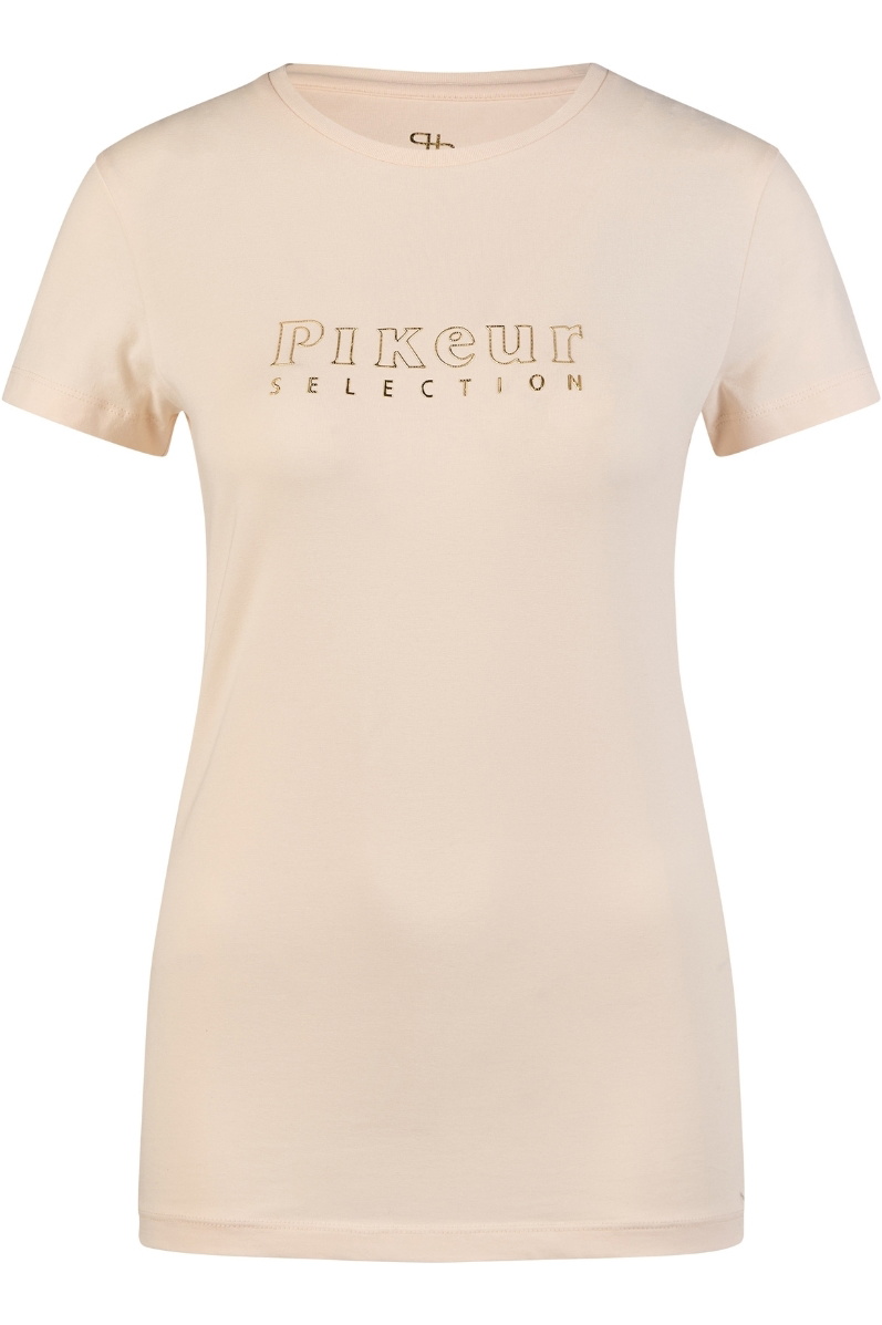 2025 Pikeur Womens Pikeur Roundneck Shirt 721300 200 700 - Soft Rose ...